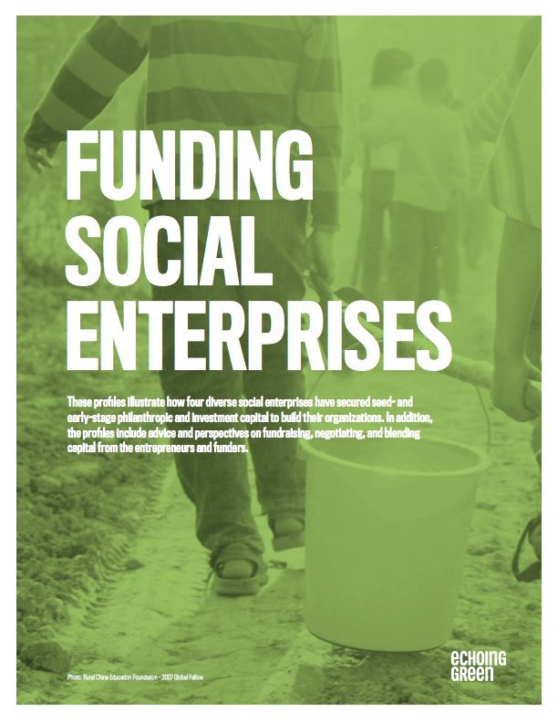 Funding Social Enterprises - Echoing Green